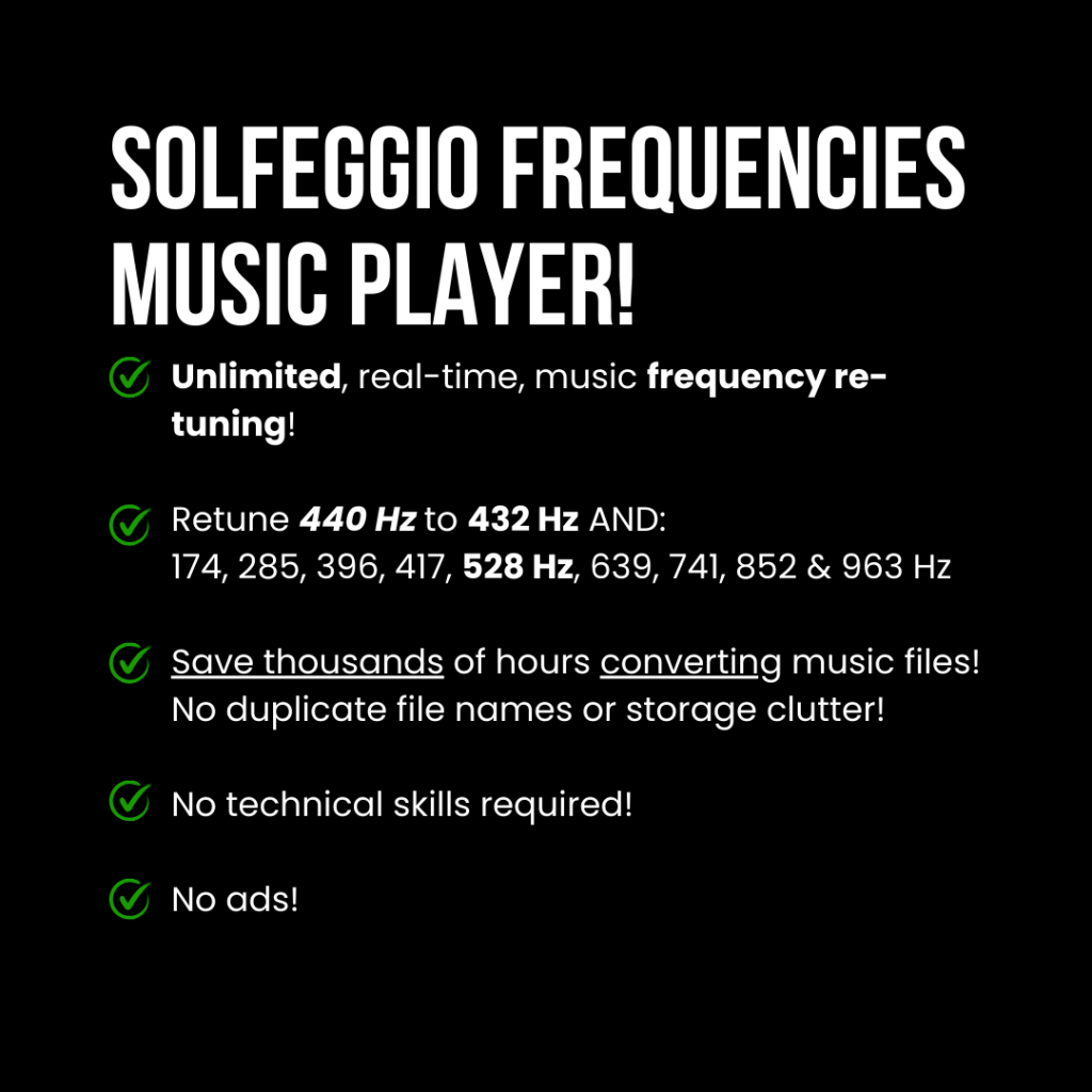 Get Solfeggio Frequencies Player